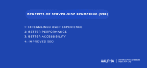 Difference Between SPAs, SSGs, and SSR : Aalpha